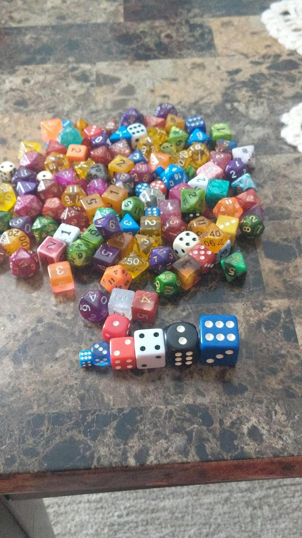 Pound Of Dice - Mixed Assortment W/ Limited Time Glass Bonus! - Easy ...