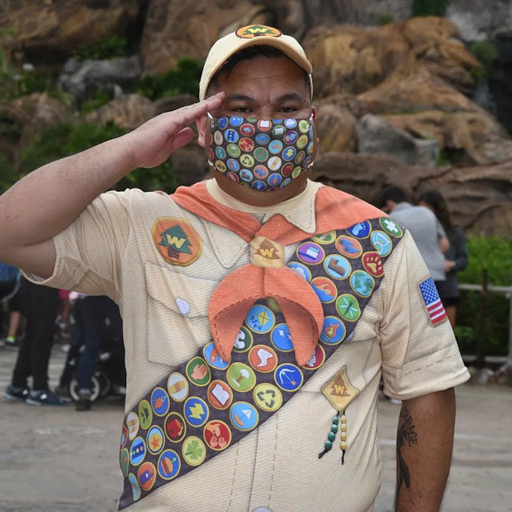 Russell Shirt, Disney Up Costume – EasyCosplayCostumes