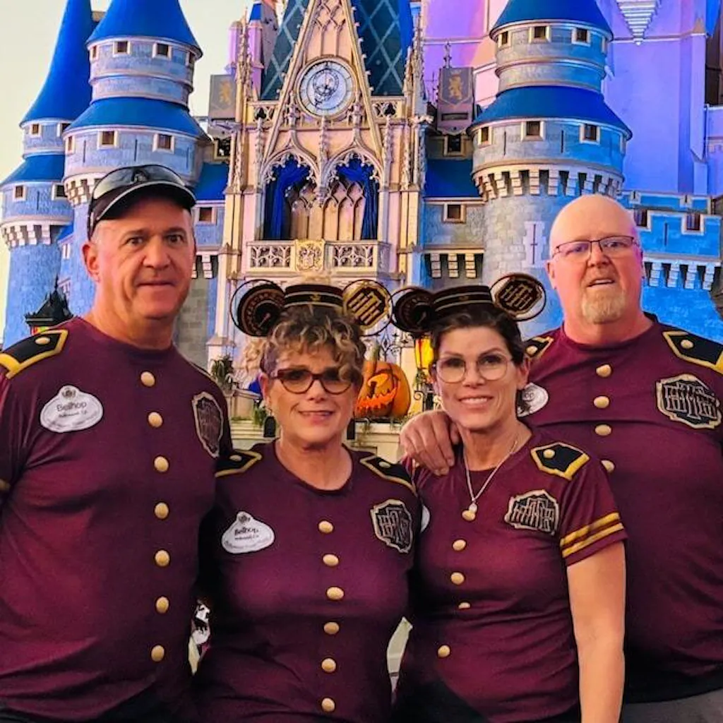 Tower of Terror Women's Shirt, Bellhop Halloween Cosplay Costume ...