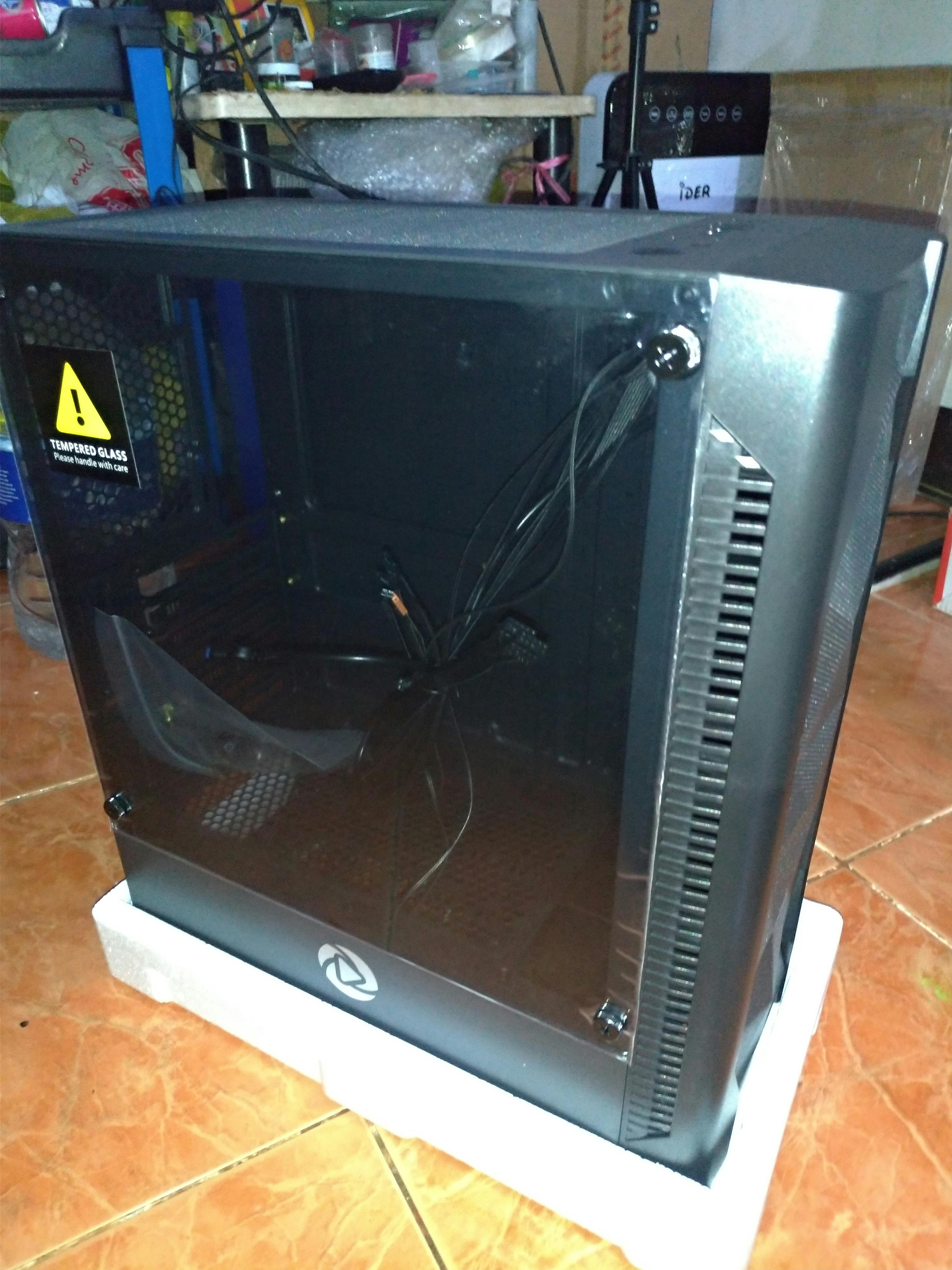 InPlay Meteor 03 Mid Tower Gaming Case Black – EasyPC