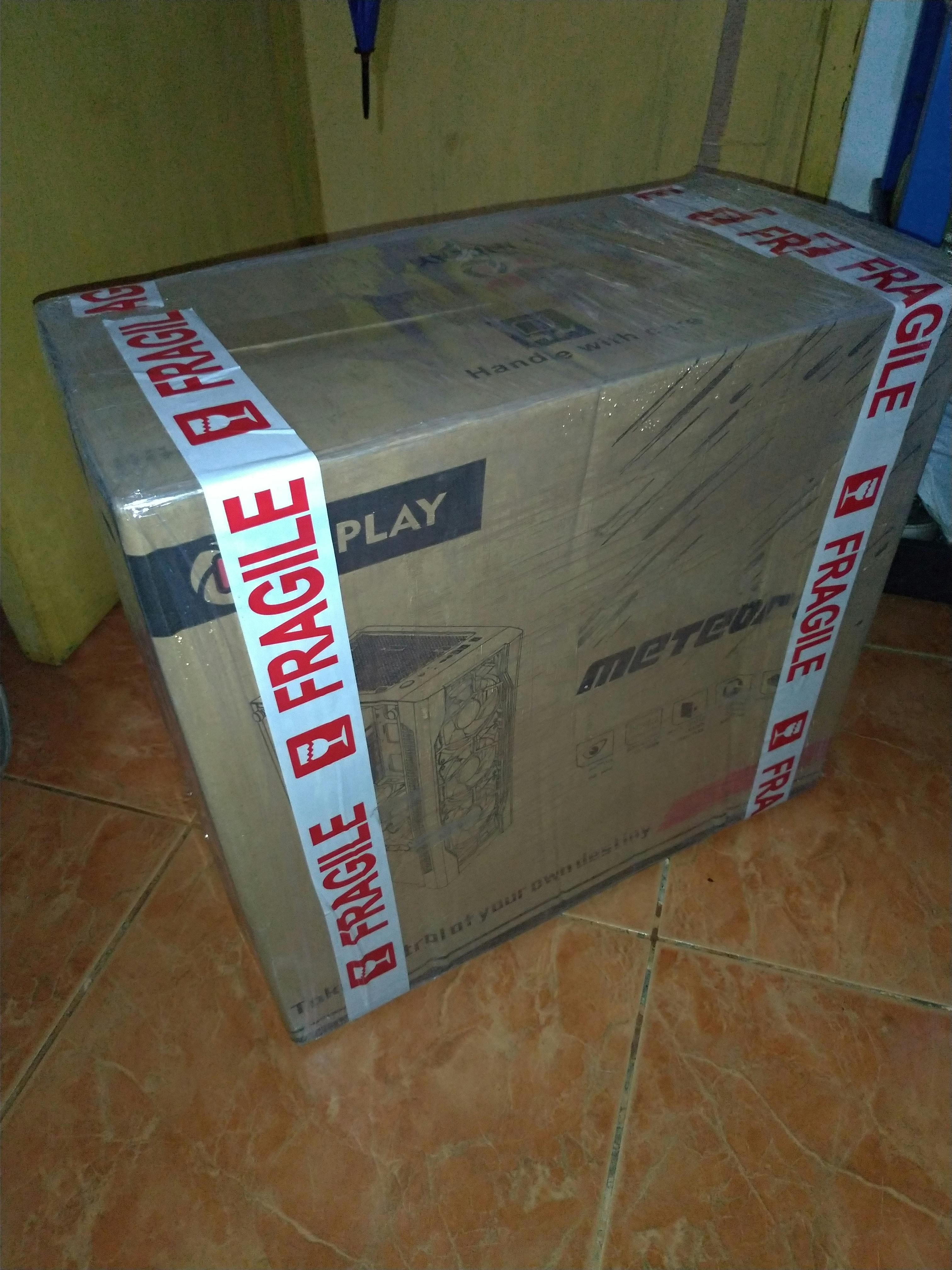 InPlay Meteor 03 Mid Tower Gaming Case Black – EasyPC