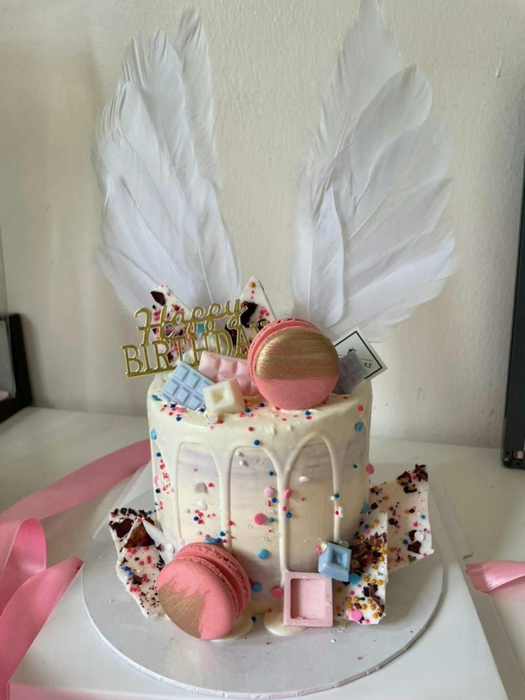 Kek | Angel Wing Cake 4" | Kek Coklat Moist Terbaik