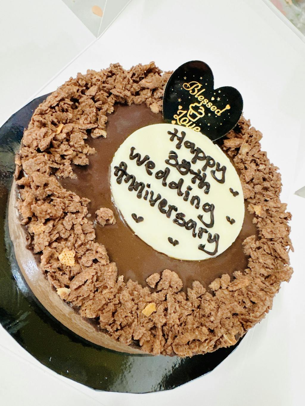 Crunchy chocolate mousse cake | Birthday Cake Delivery KL/PJ Malaysia