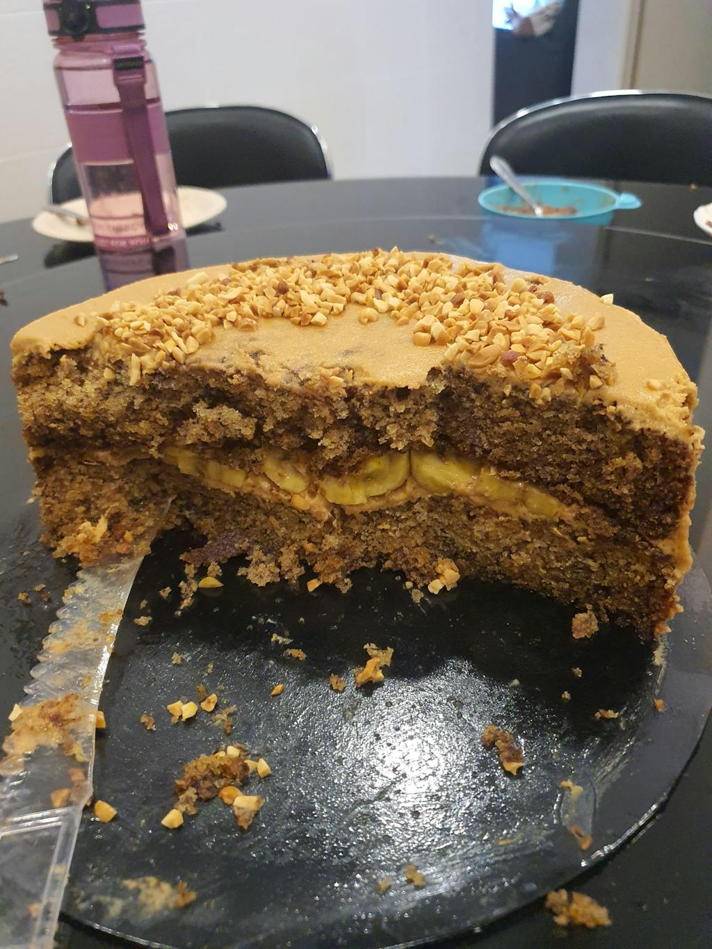 Kek Coklat Moist | Mix Salted Caramel Cake