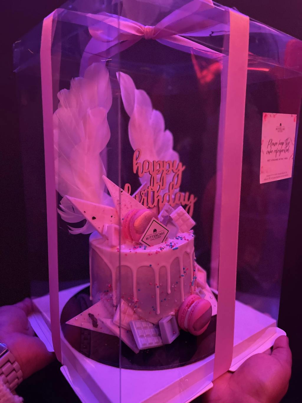 Kek | Angel Wing Cake 4" | Kek Coklat Moist Terbaik