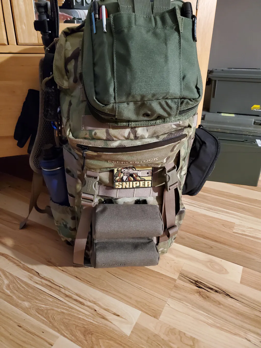 Pack Mounted Shooting Rest | Eberlestock