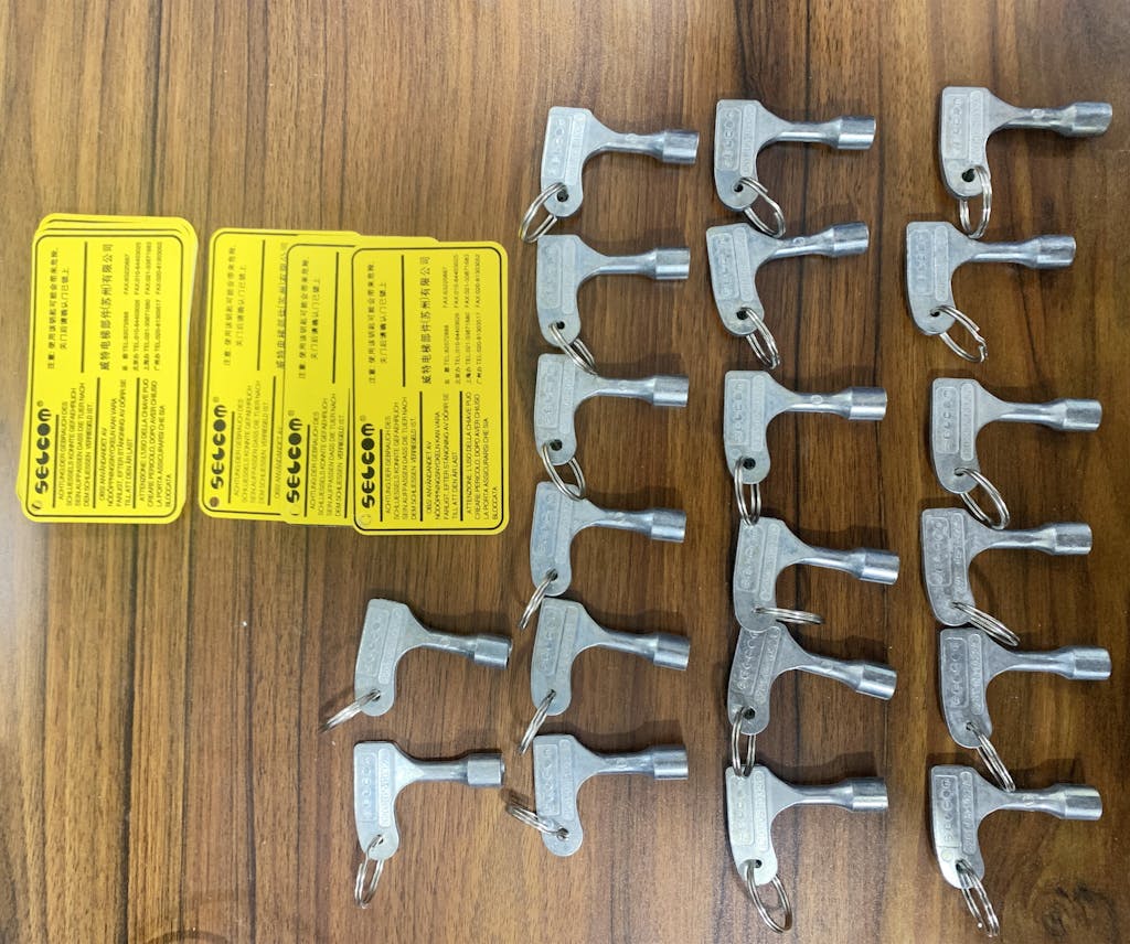 WITTUR Elevator Triangle Key SELCOM 3201.05.1032/C – Echo Elevador Partes