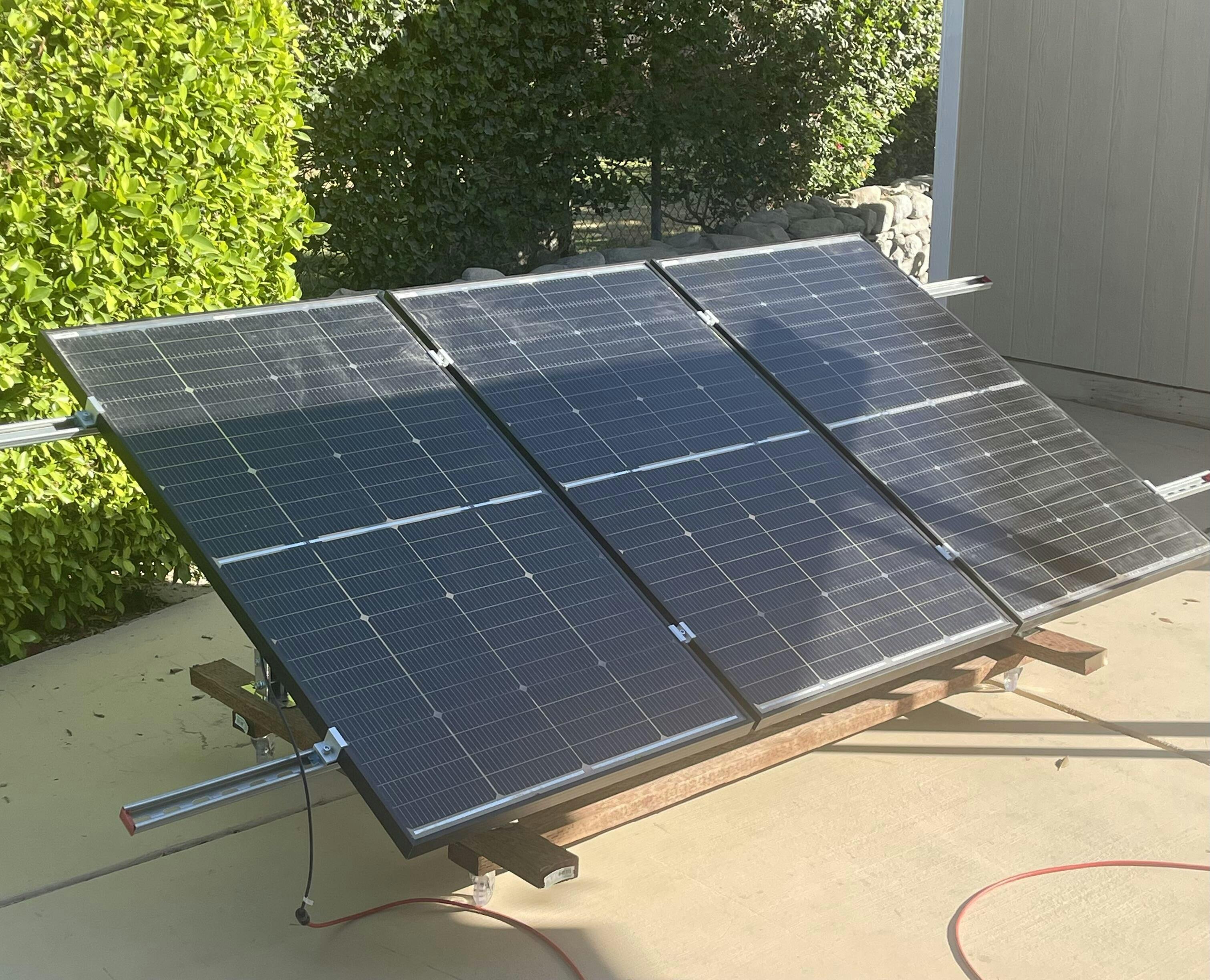 Adjustable Multi-Piece Solar Panel Mounting Brackets for 1-4 Pieces of ...