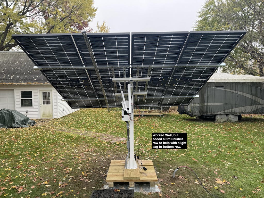 Dual Axis Solar Tracker System Help To Increase 40% Power | ECO-WORTHY