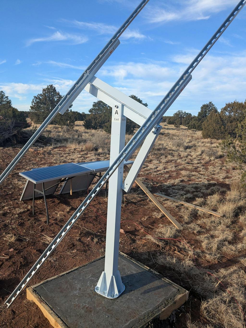 Dual Axis Solar Tracker System Help To Increase 40% Power | ECO-WORTHY