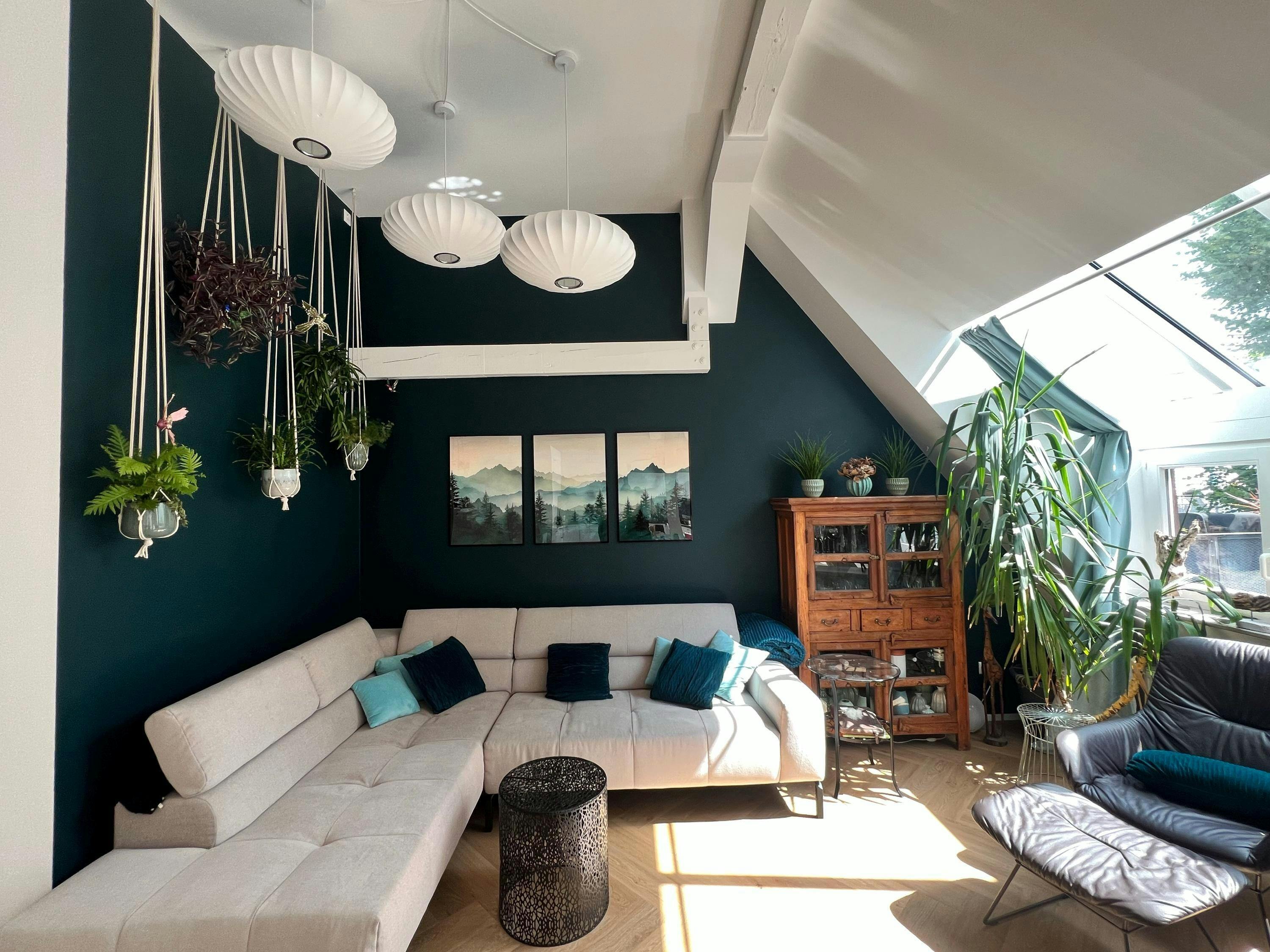 Sage Green Mountain 3 Piece – Printable Wall Art – Ecoartlab