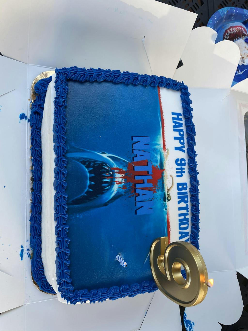 Jaws Movie Edible Cake Toppers – Ediblecaketopper