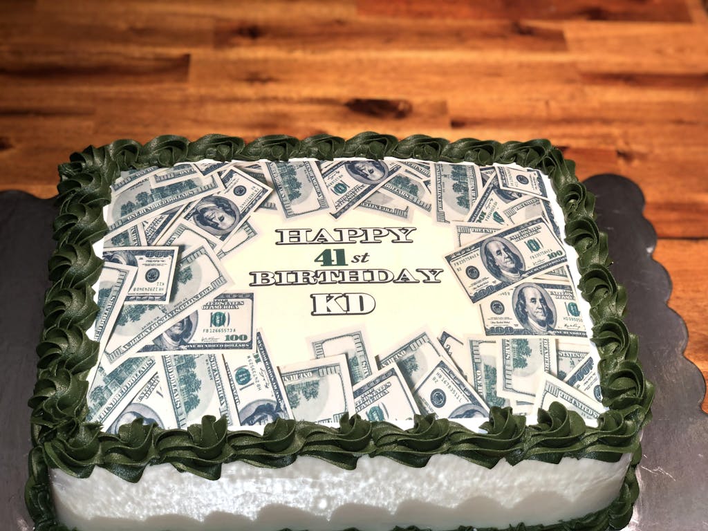 United States 100 Dollar Bill Edible Cake Toppers – Ediblecaketopper