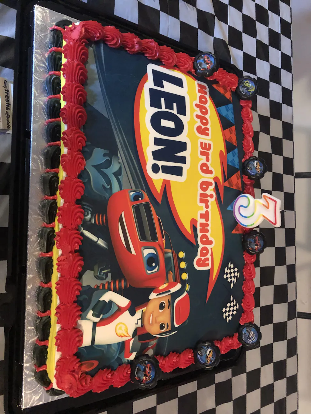 Blaze and The Monster Machines Edible Cake Toppers – Ediblecaketopper