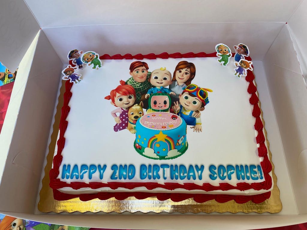 Cocomelon Cake Deco Wrap Edible Cake Toppers – Ediblecaketopper