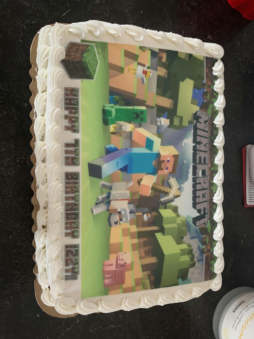 Minecraft Edible Cake Toppers – Ediblecaketopper