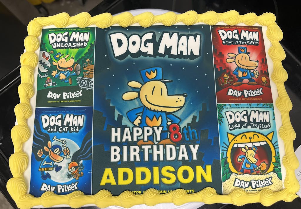 Dog Man Dogman Edible Cake Toppers – Ediblecaketopper