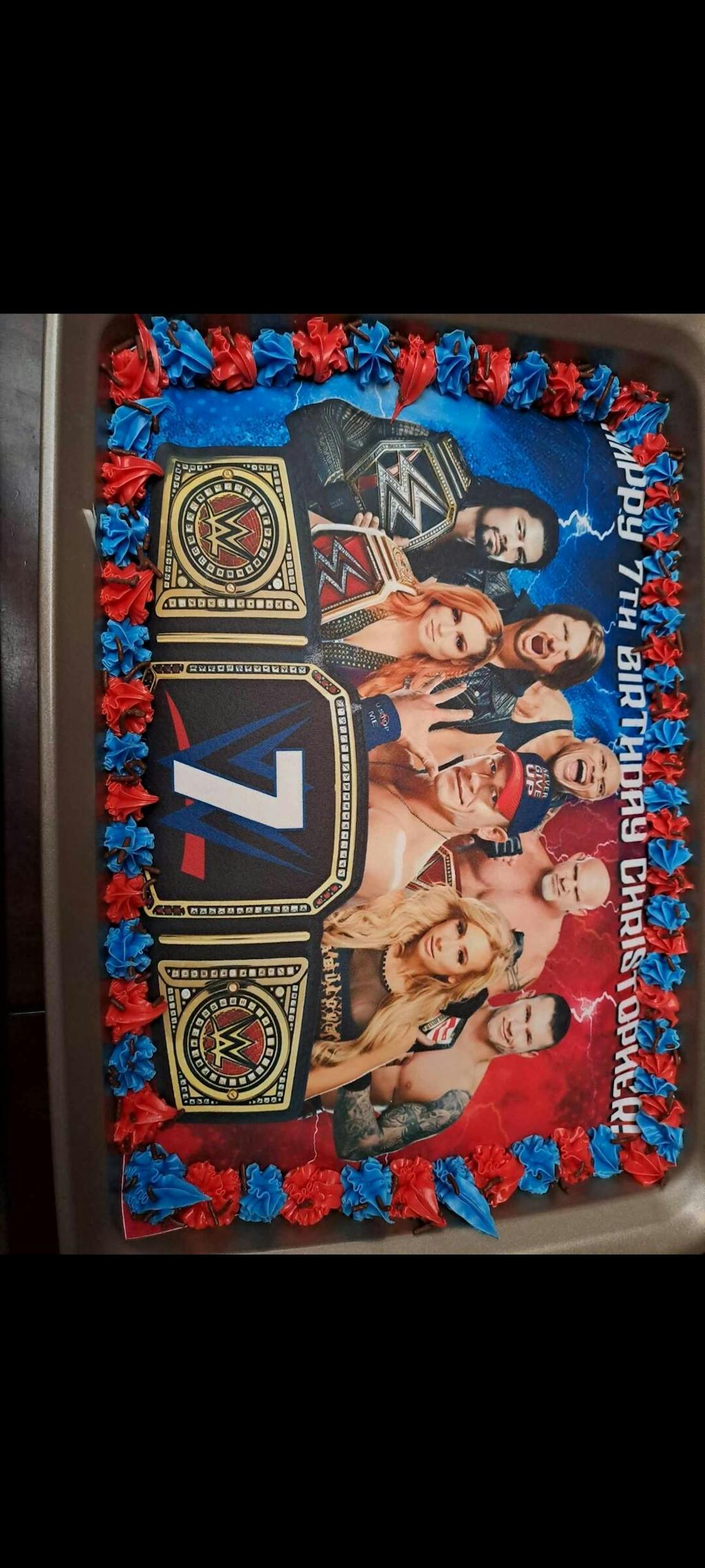 WWE Championship Title Belt Edible Cake Toppers – Ediblecaketopper