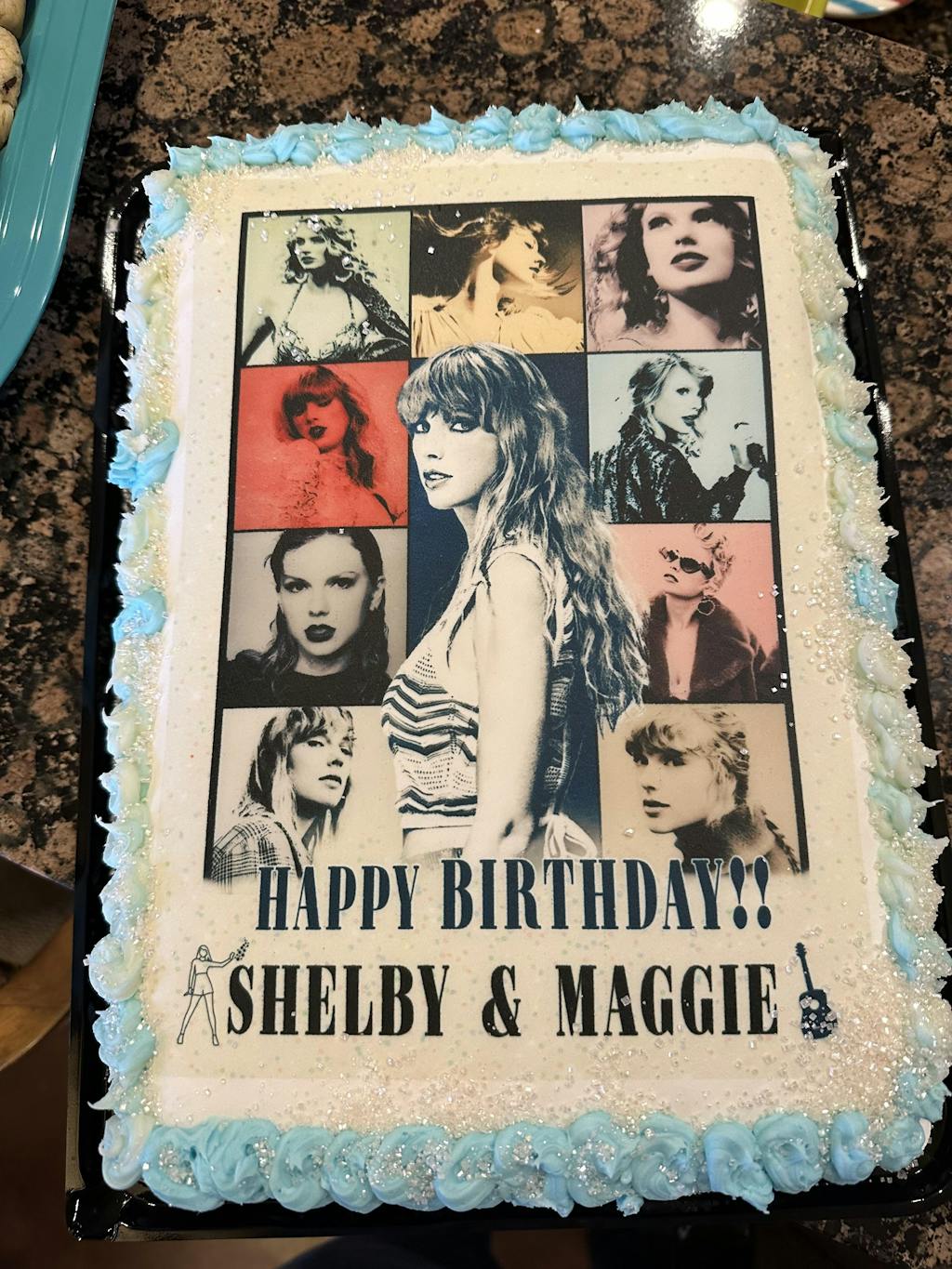 Taylor Swift The Eras Tour TSC Edible Cake Toppers – Ediblecaketopper