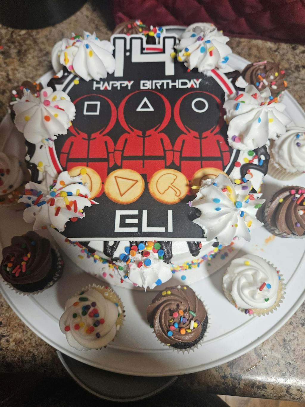 Custom Order Edible Birthday Cake Topper OR Cupcake Topper, Create You ...