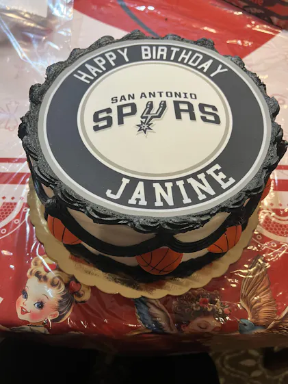 San Antonio Spurs Cake Toppers
