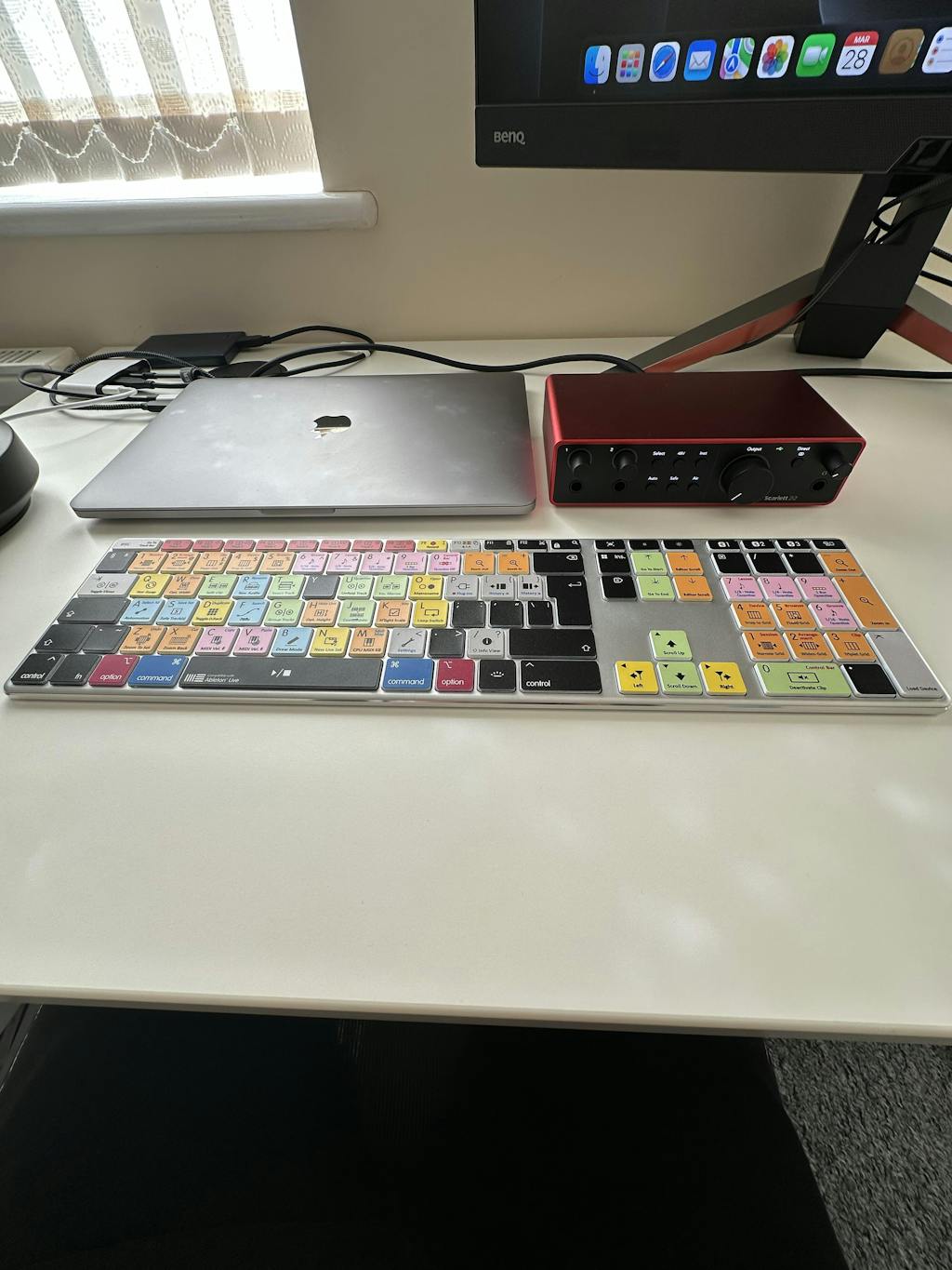 Ableton Live Keyboard | Slimline Wired/Wireless | Mac or PC