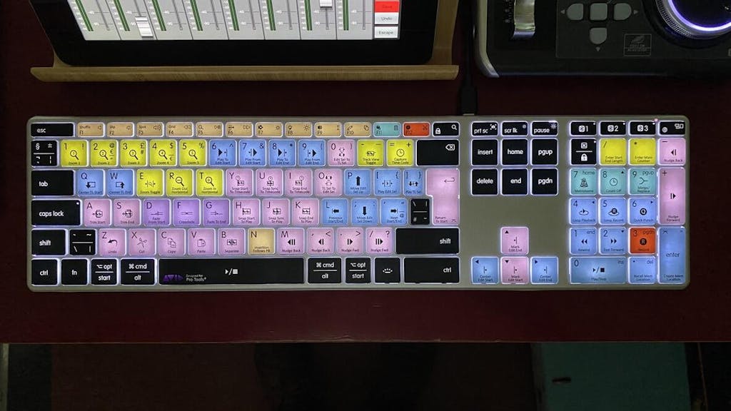 NEW Pro Tools Keyboard | Backlit & Wireless | Mac & PC