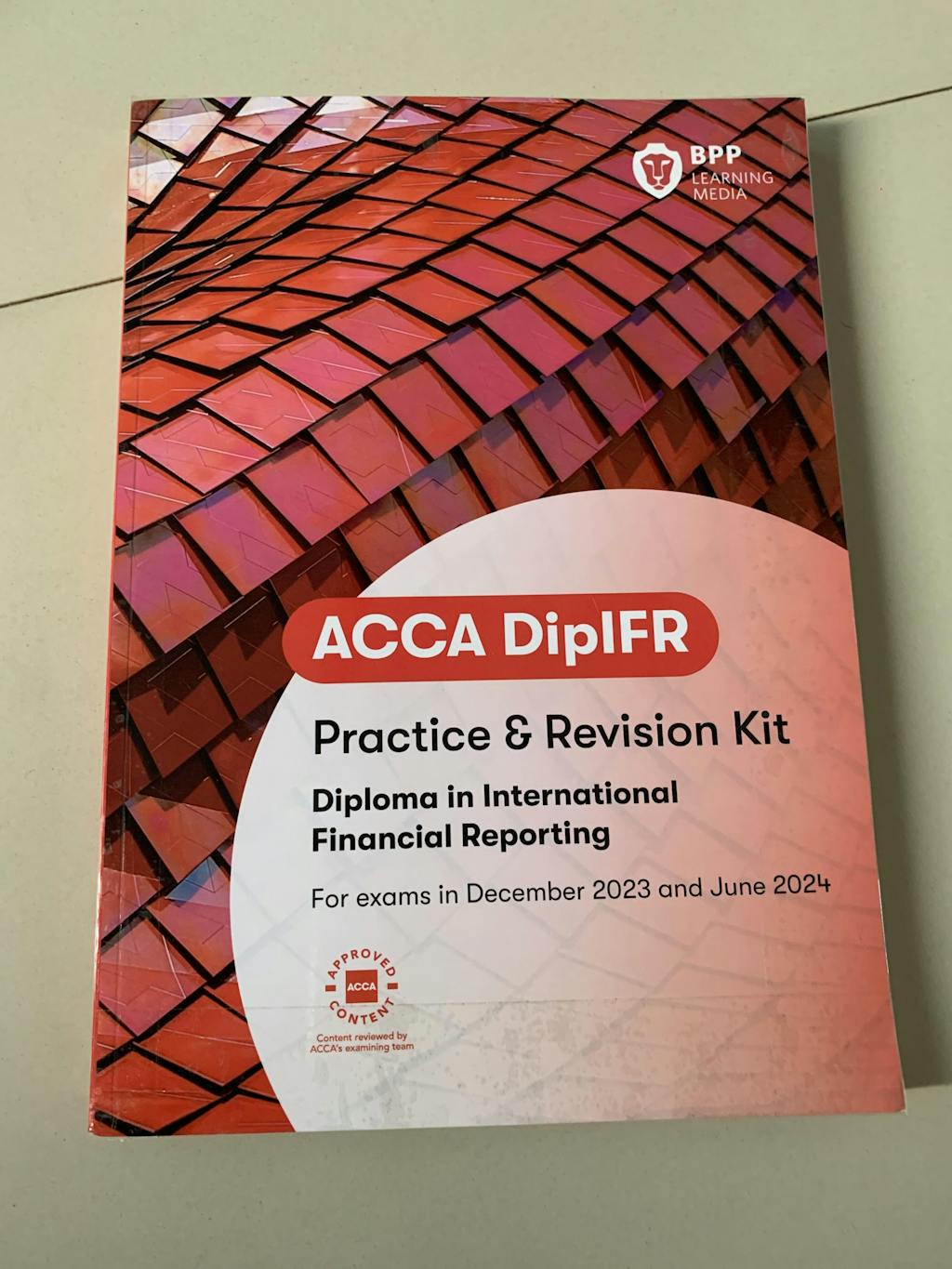 ACCA BPP DIP IFRS Book for Dec 2023 and June 2024 – Eduyush
