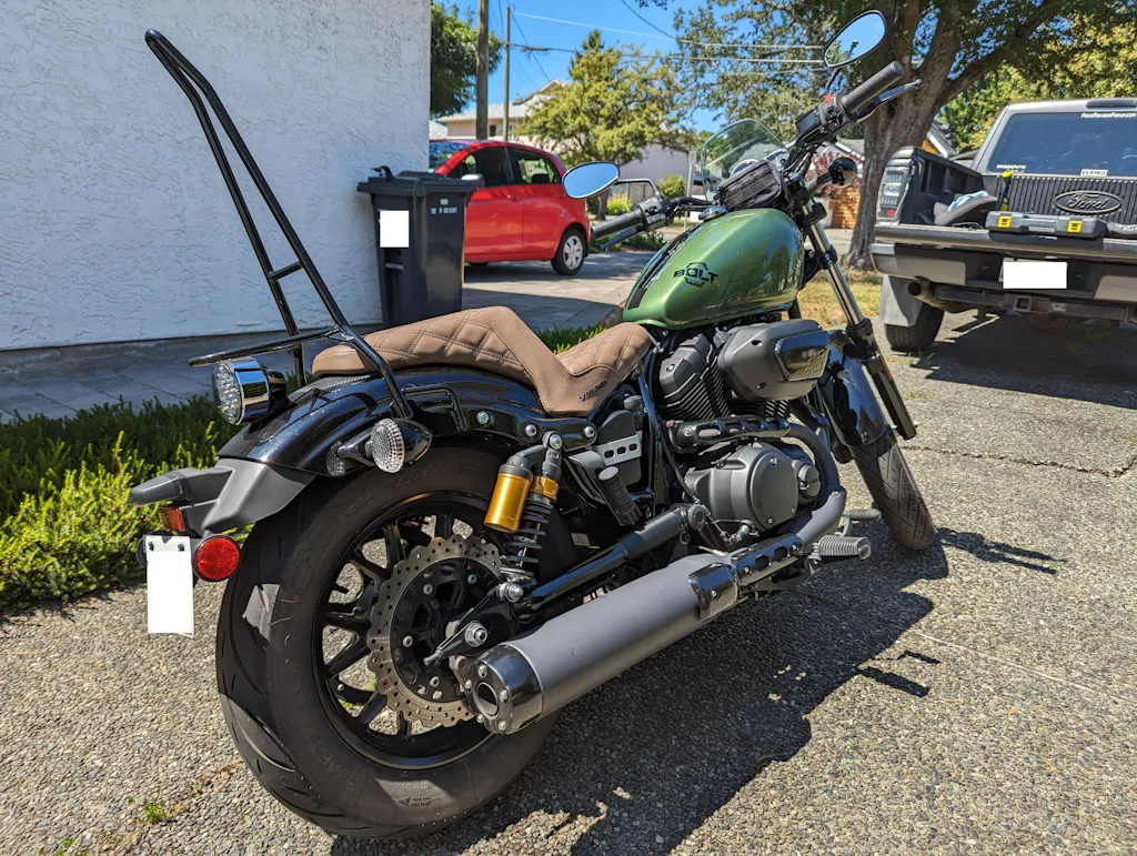 Yamaha Bolt Sissy Bar