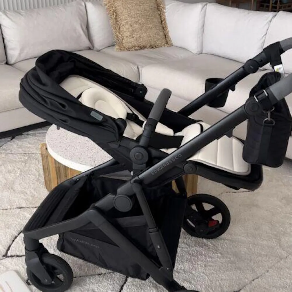 Olive Double Pram - Adaptable and Luxurious | Edwards & Co New Zealand