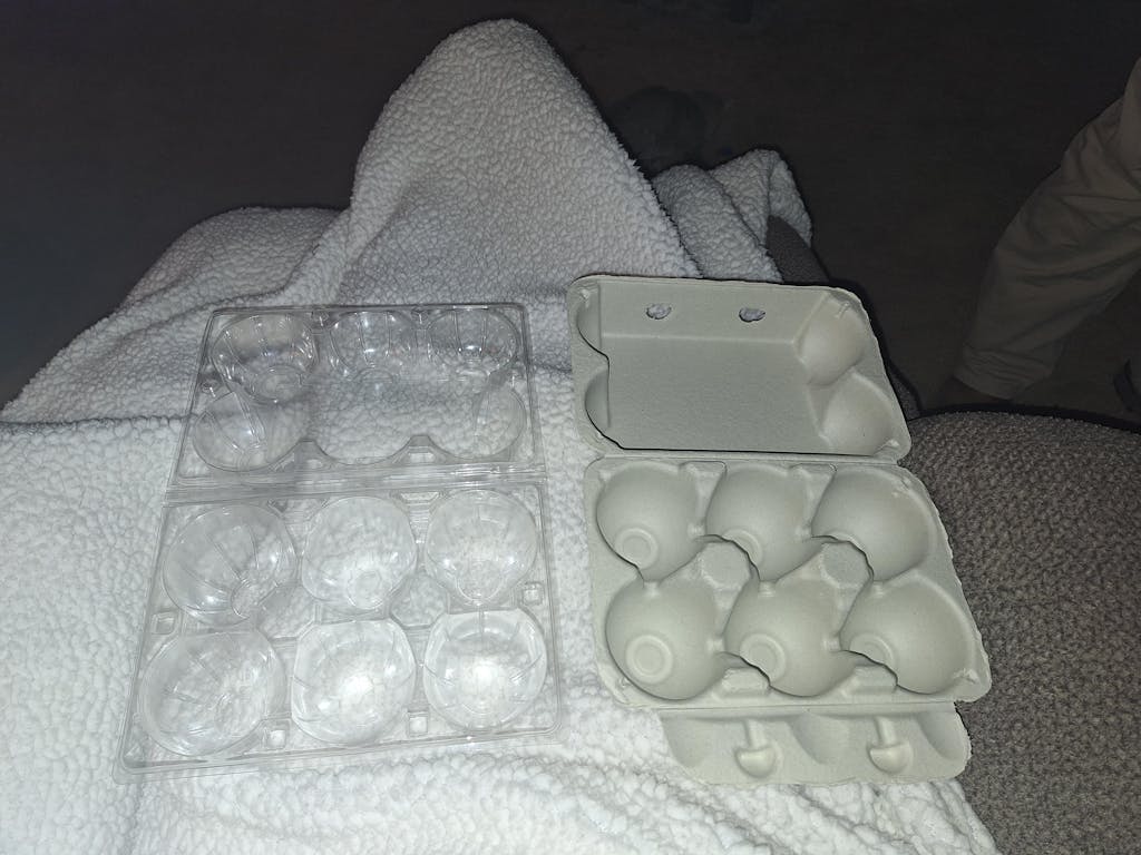 Goose Egg Carton Egg Crate Plastic Un-Labeled – EggCartons.Com