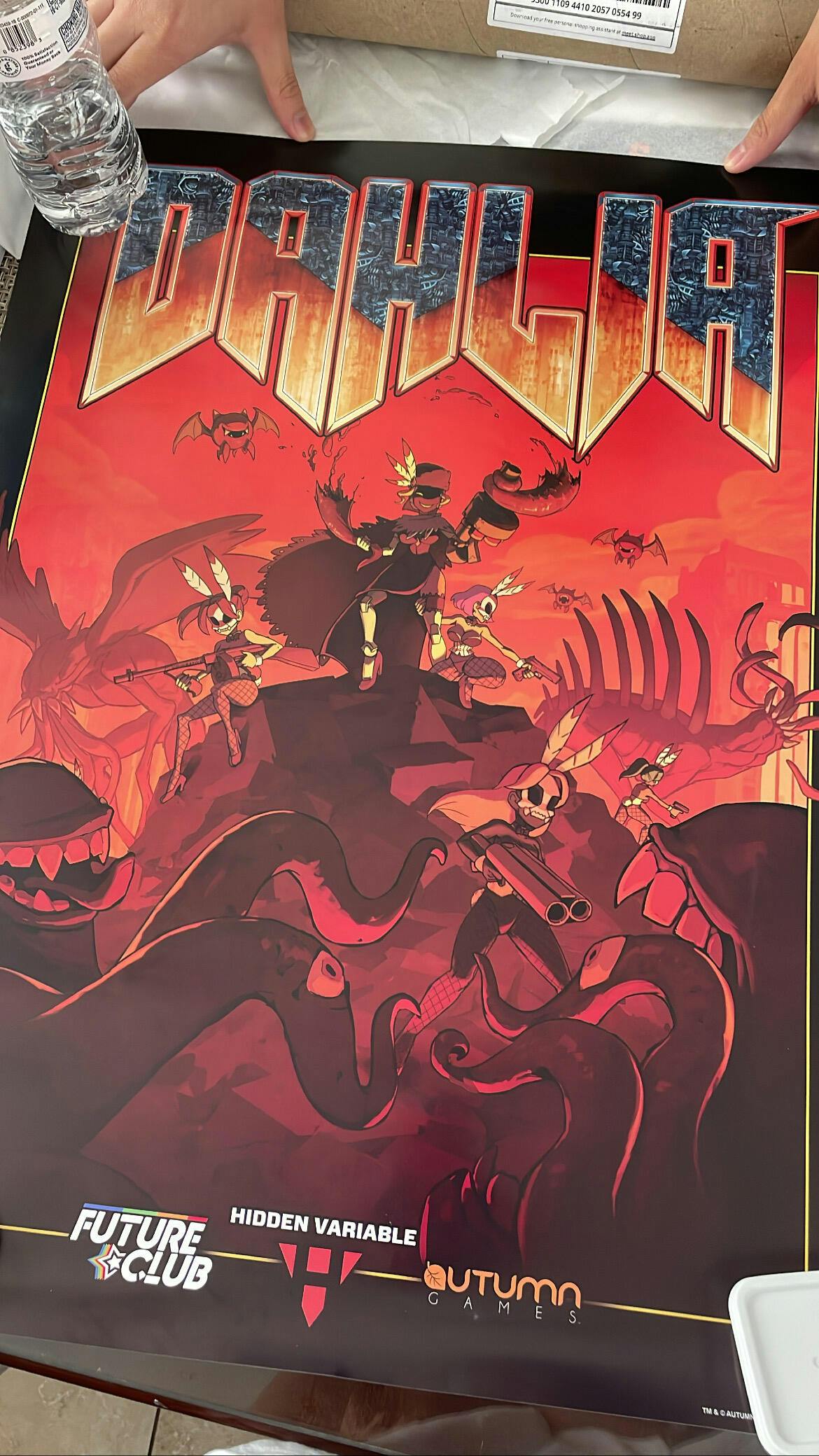 Skullgirls - Black Dahlia Poster - Eighty Sixed