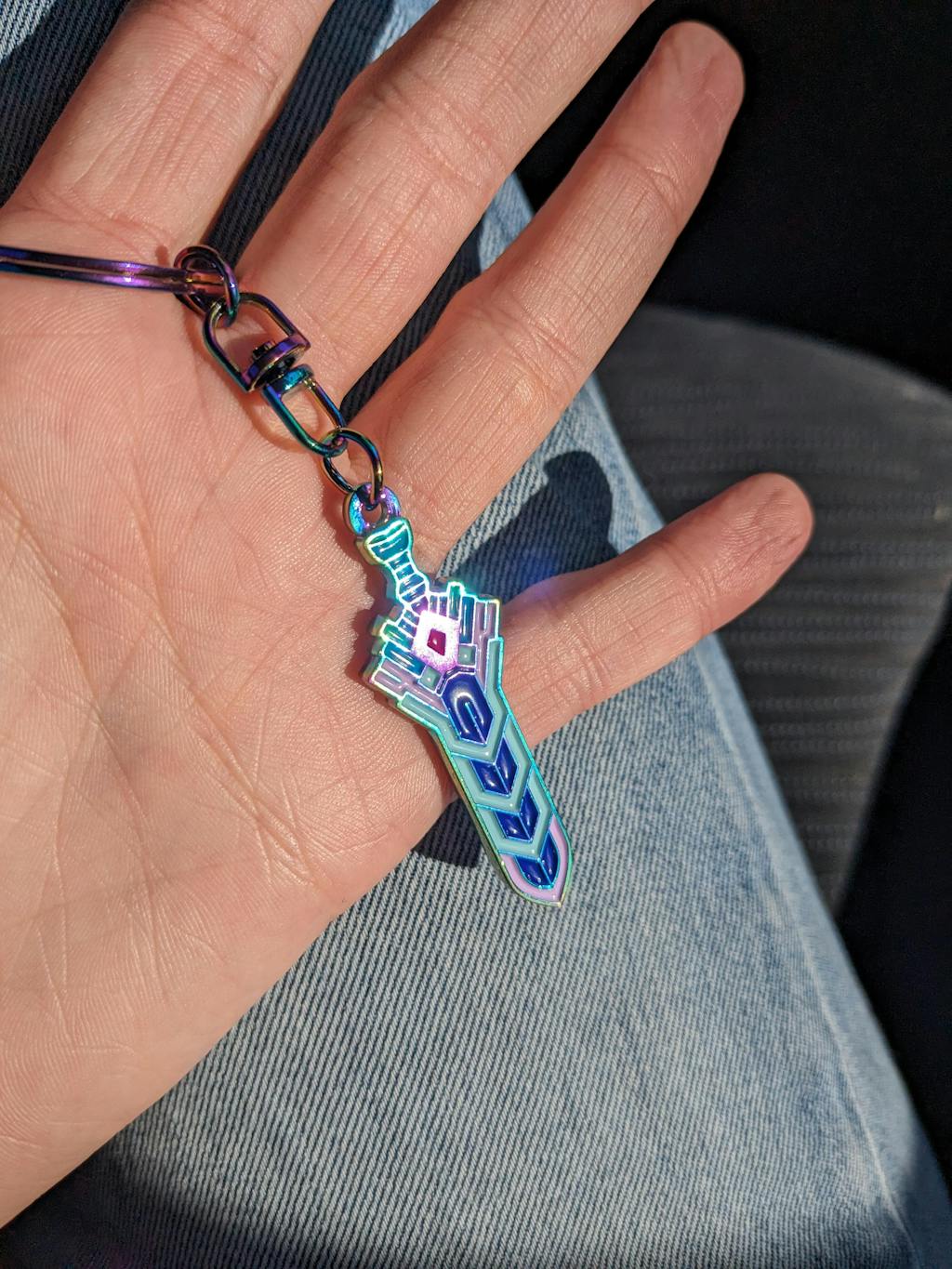 Terraria - Zenith Keychain - Eighty Sixed