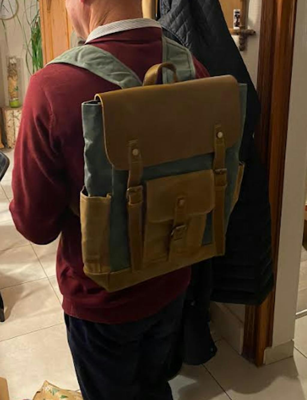 Vintage Laptop Backpack - 15.6" Laptop Rucksack | GÖTEBORG