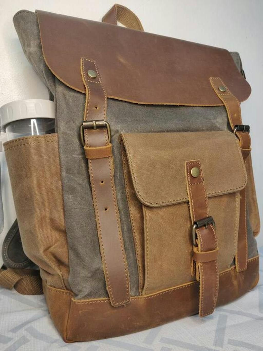 Vintage Laptop Backpack - 15.6" Laptop Rucksack | GÖTEBORG
