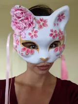 Japanese Cat Mask | Eiyo Kimono