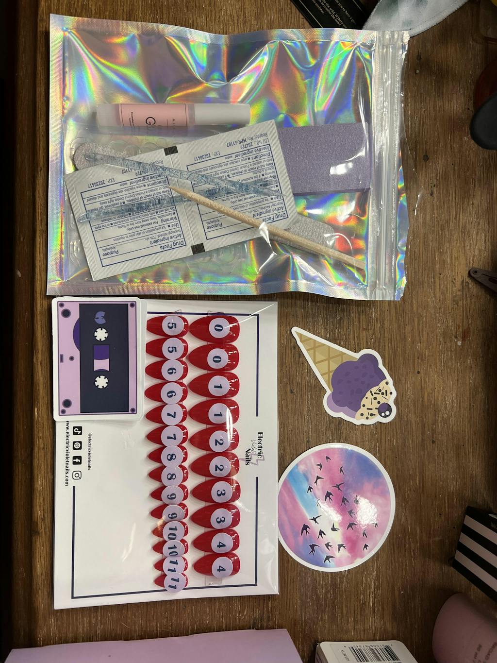 Custom Press-on Nails- Flawless Nails at Home – Electric Violet Nails