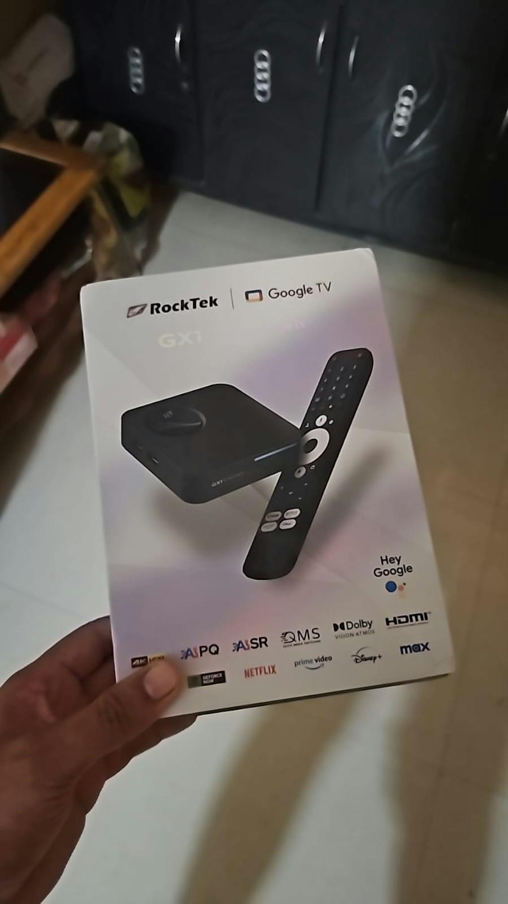Rocktek GX1 Google Certified Google TV 12: Realtek RTD1325 4GB DDR4 32GB eMMC WiFi 6 Dolby Atmos ...