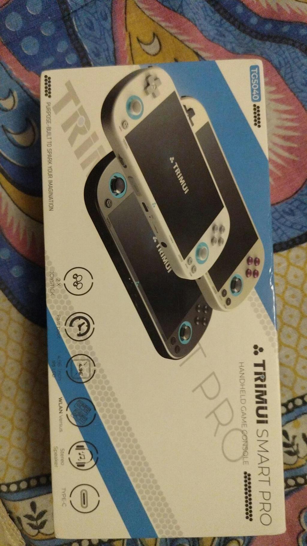 Trimui Smart Pro Handheld Game Console - 4.96'' IPS Screen Linux System ...