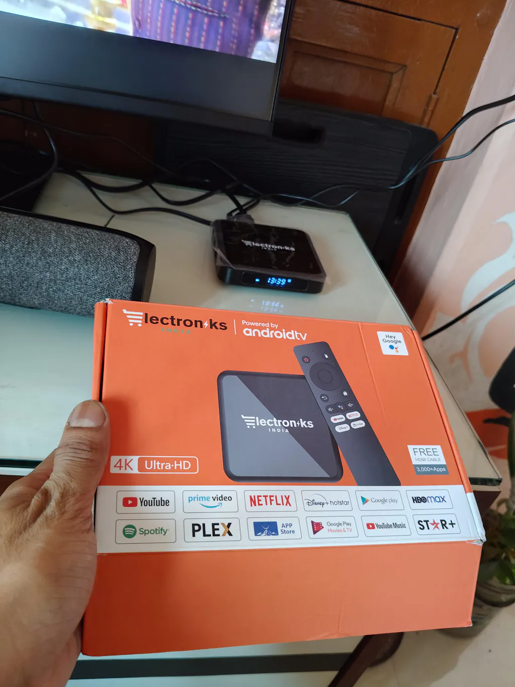 X9 Turbo Android TV Box: 4K UHD 4GB RAM 64GB Storage WiFi & BT 5.0 ...
