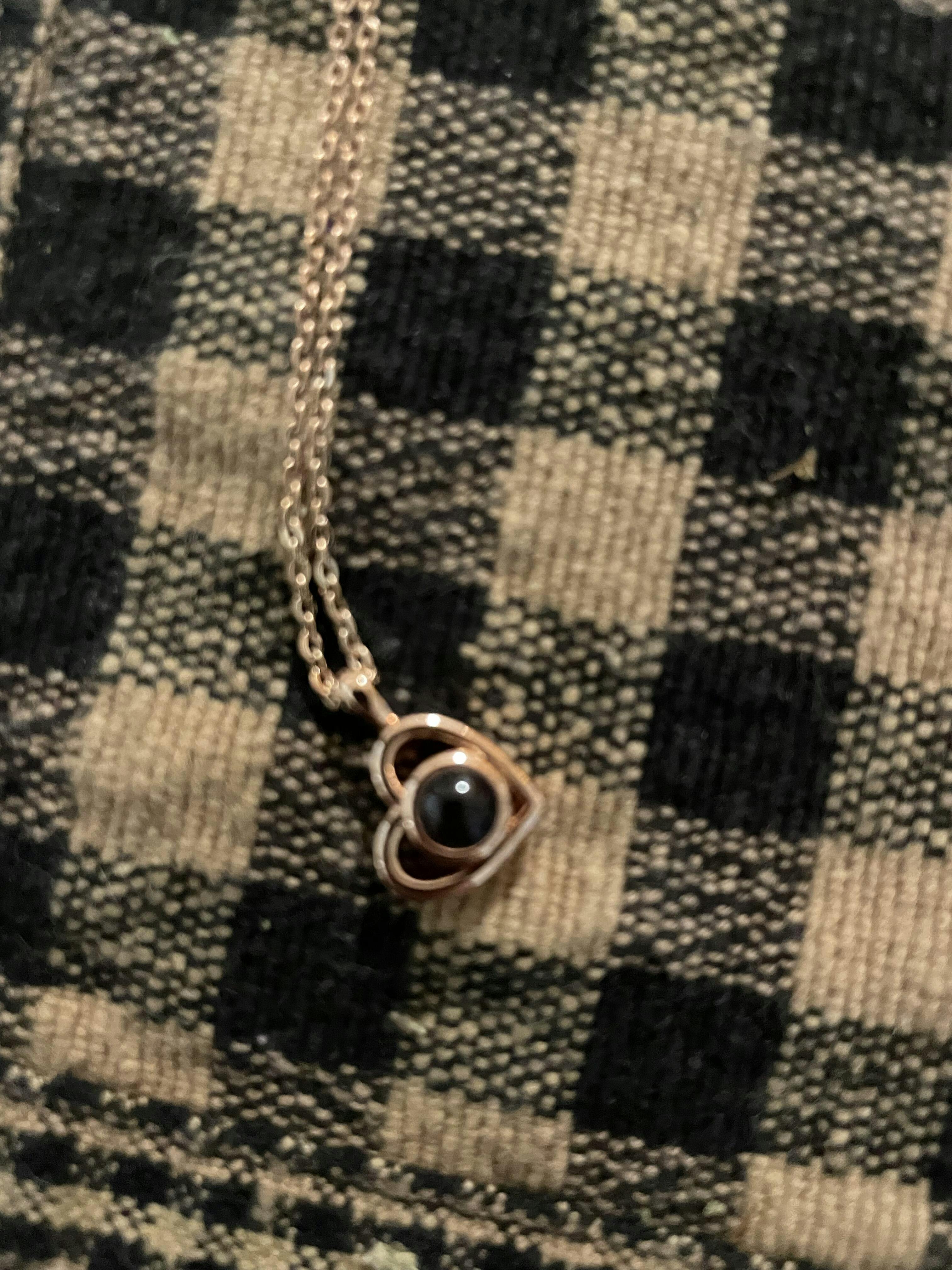 Eternity's Embrace Photo Necklace – Personalized Engravable Heart Photo ...