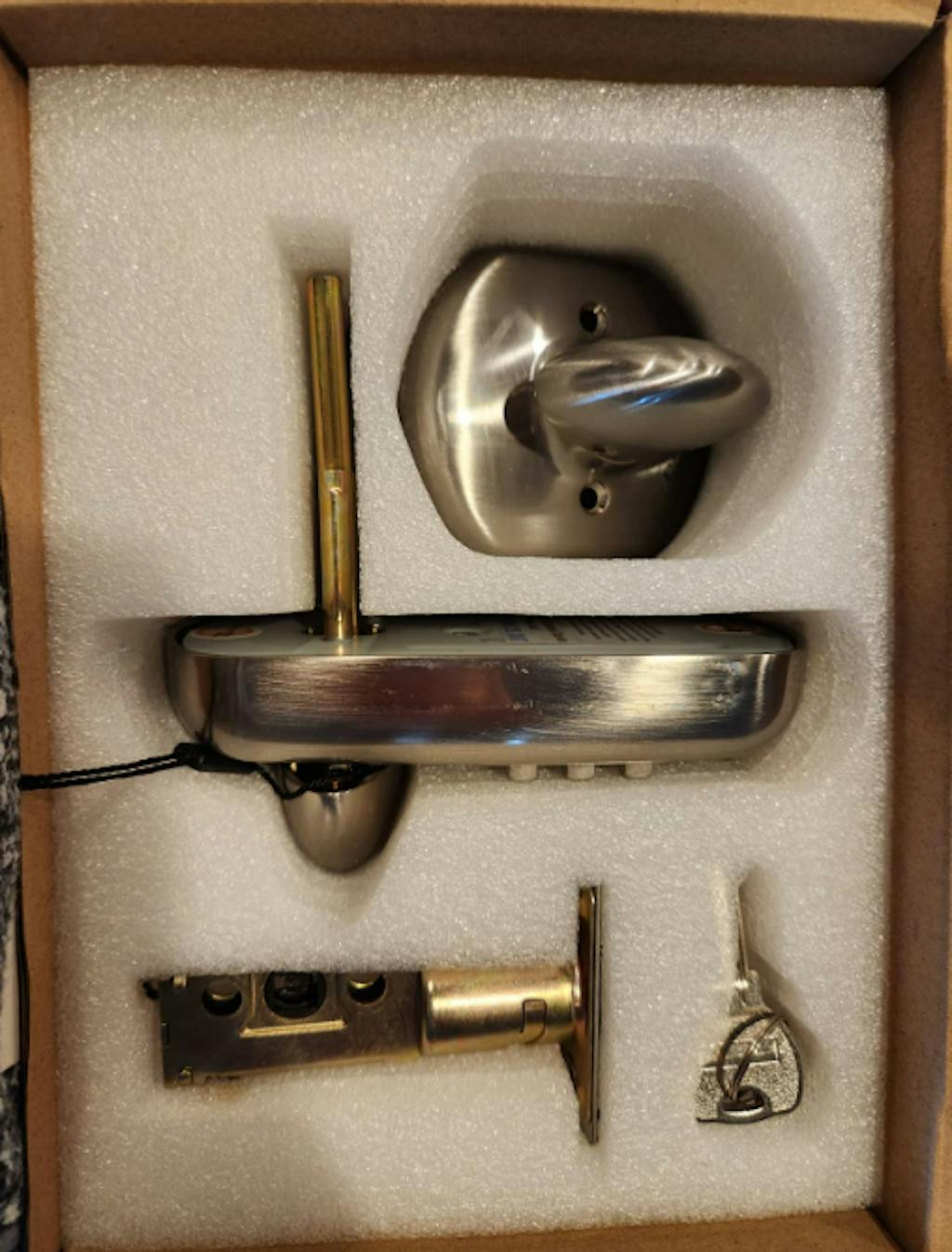 Elemake Keyless Deadbolt Keypad Entry Door Lock Zinc Alloy Sabbath Lock ...