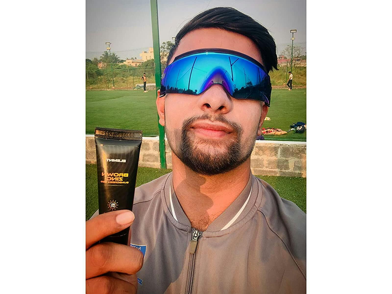 Brown Zinc Sunscreen for Cricketers | Elemnt Sports Science
