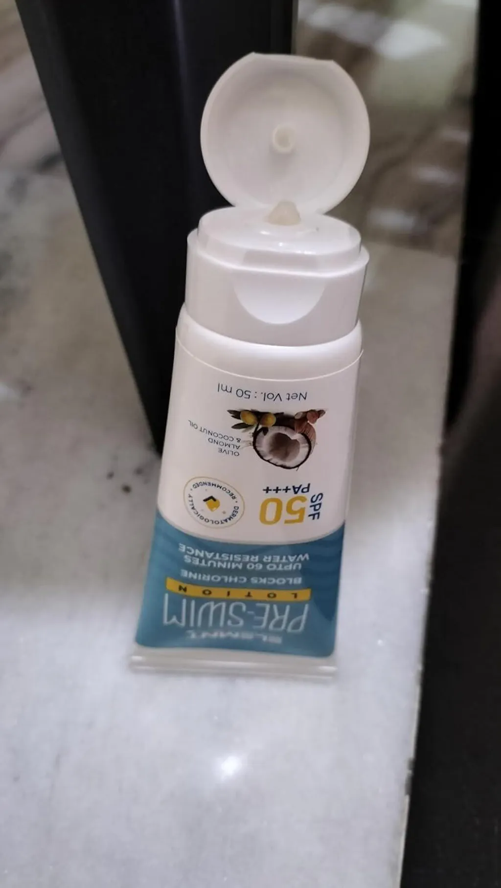 Pre-Swim Lotion to Reduce Chlorine Absorbtion | Elemnt Sports Science