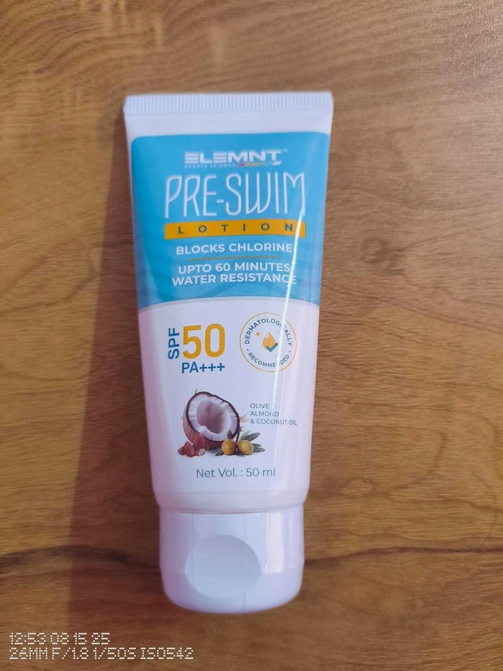 Pre-Swim Lotion to Reduce Chlorine Absorbtion | Elemnt Sports Science