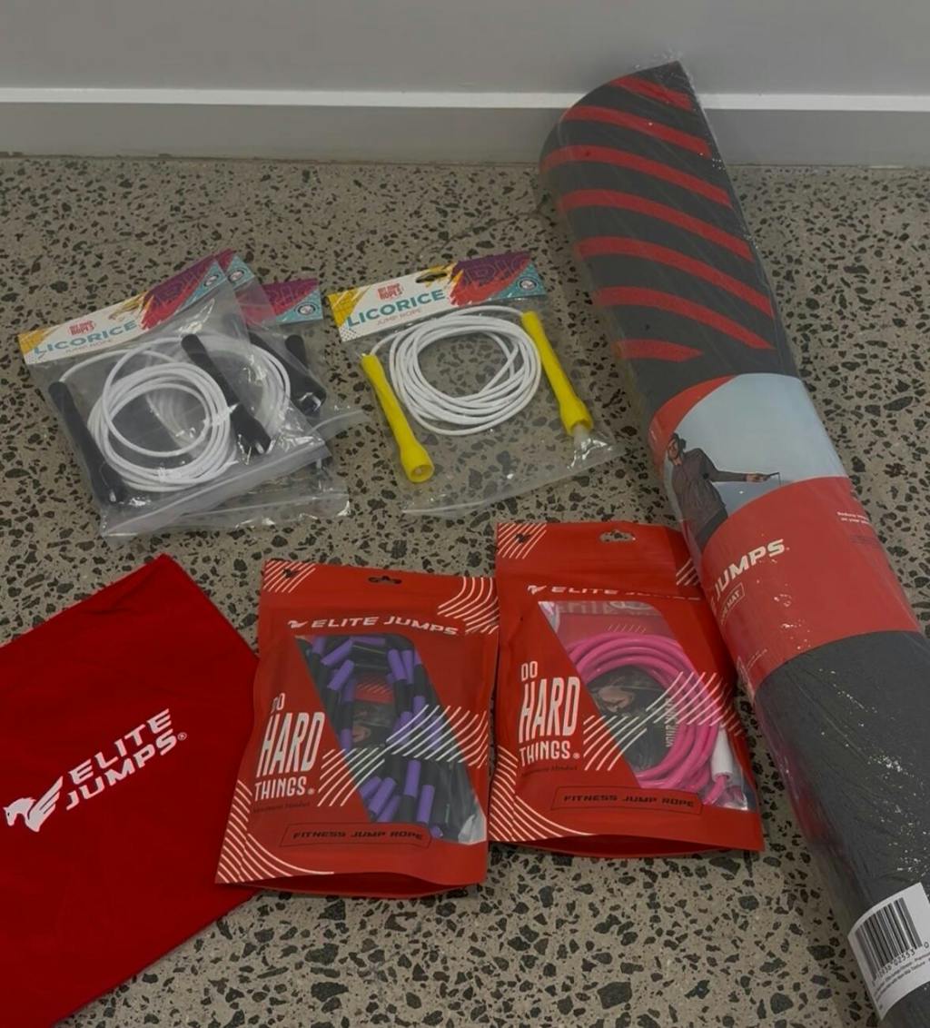 Jump Rope Mat - Knee & Rope Protection | Elite Jumps