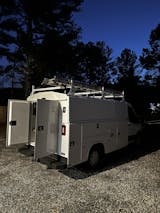 Vantech 3 Bar Aluminum 72" Knapheide Kuv Ladder Rack White Model H5100 ...