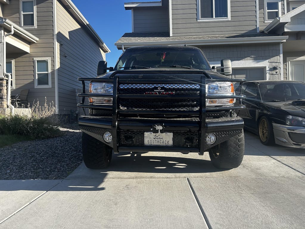 Ranch Hand Legend Series Front Bumper W/ Grille Guard Fits Select 03-0 ...