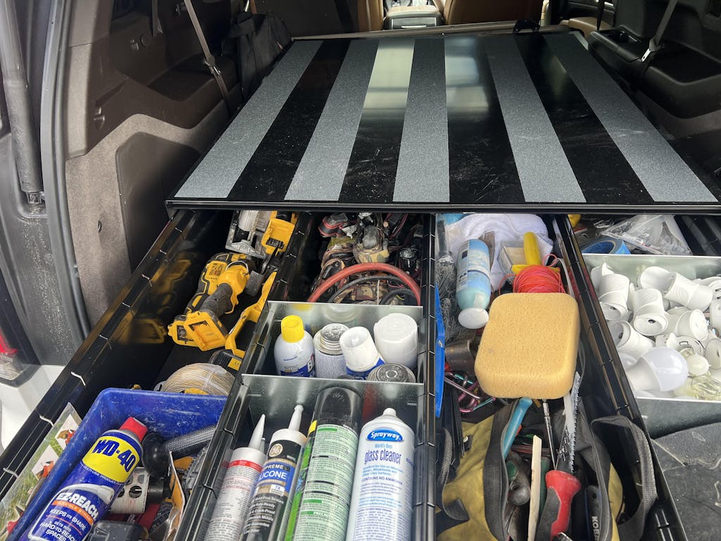 Weather Guard Pack Rat 338-5 Pull Out Storage Unit Black 48X39.75X13 ...