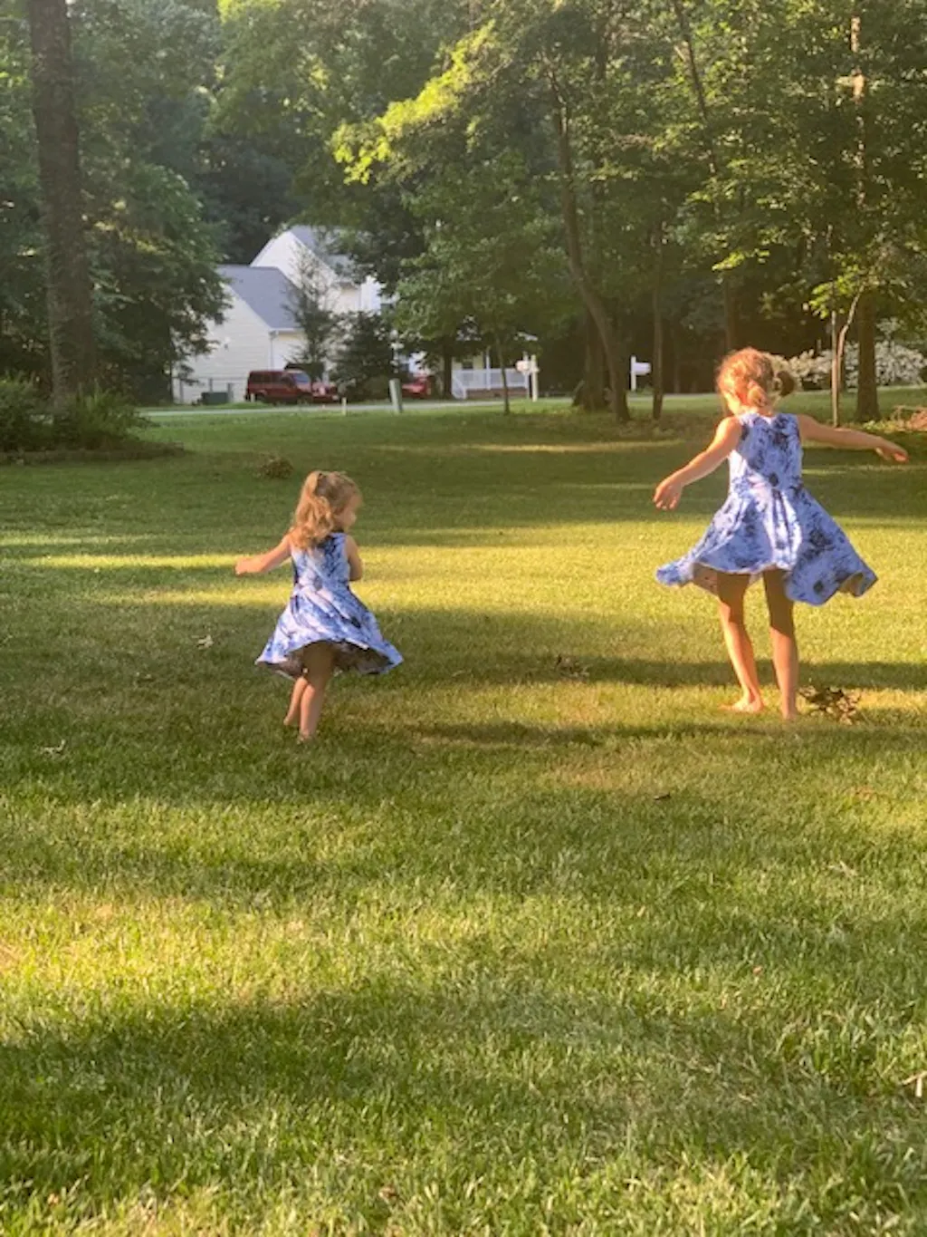 Kids Reversible Dress Sewing Pattern
